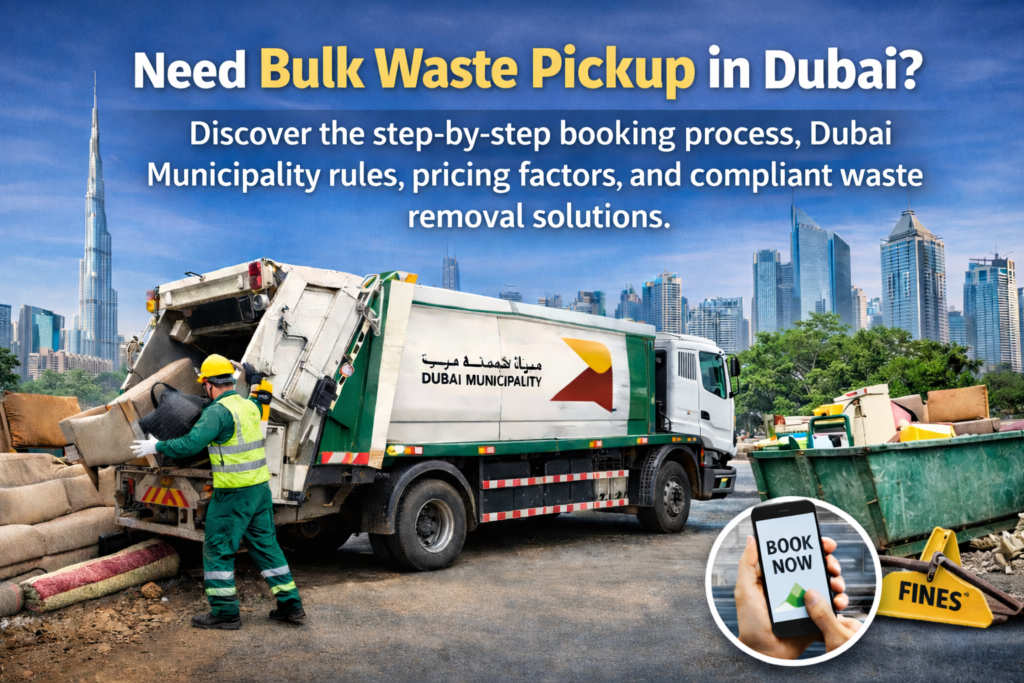How to Schedule Bulk Waste Pickup in Dubai Complete Guide